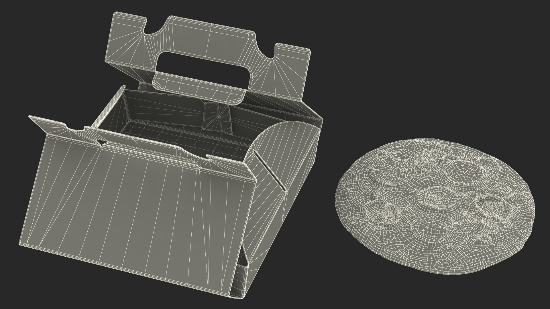 Carton Box With Pizza Open 3D Model - TurboSquid 2080349