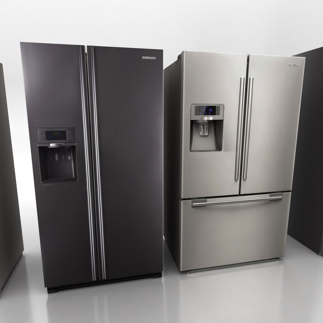 3ds Max Refrigerator Fridges