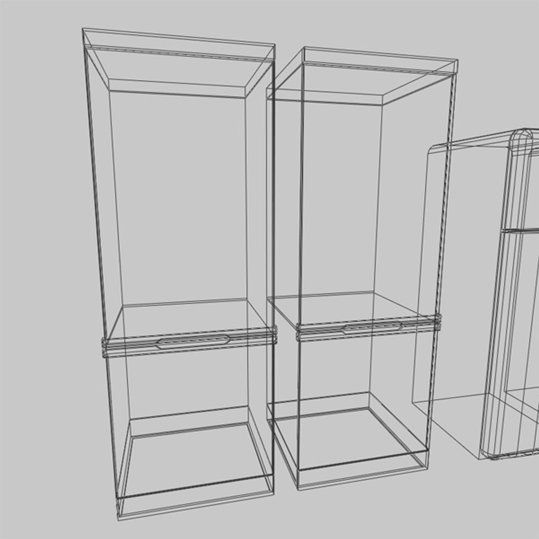 3ds Max Refrigerator Fridges