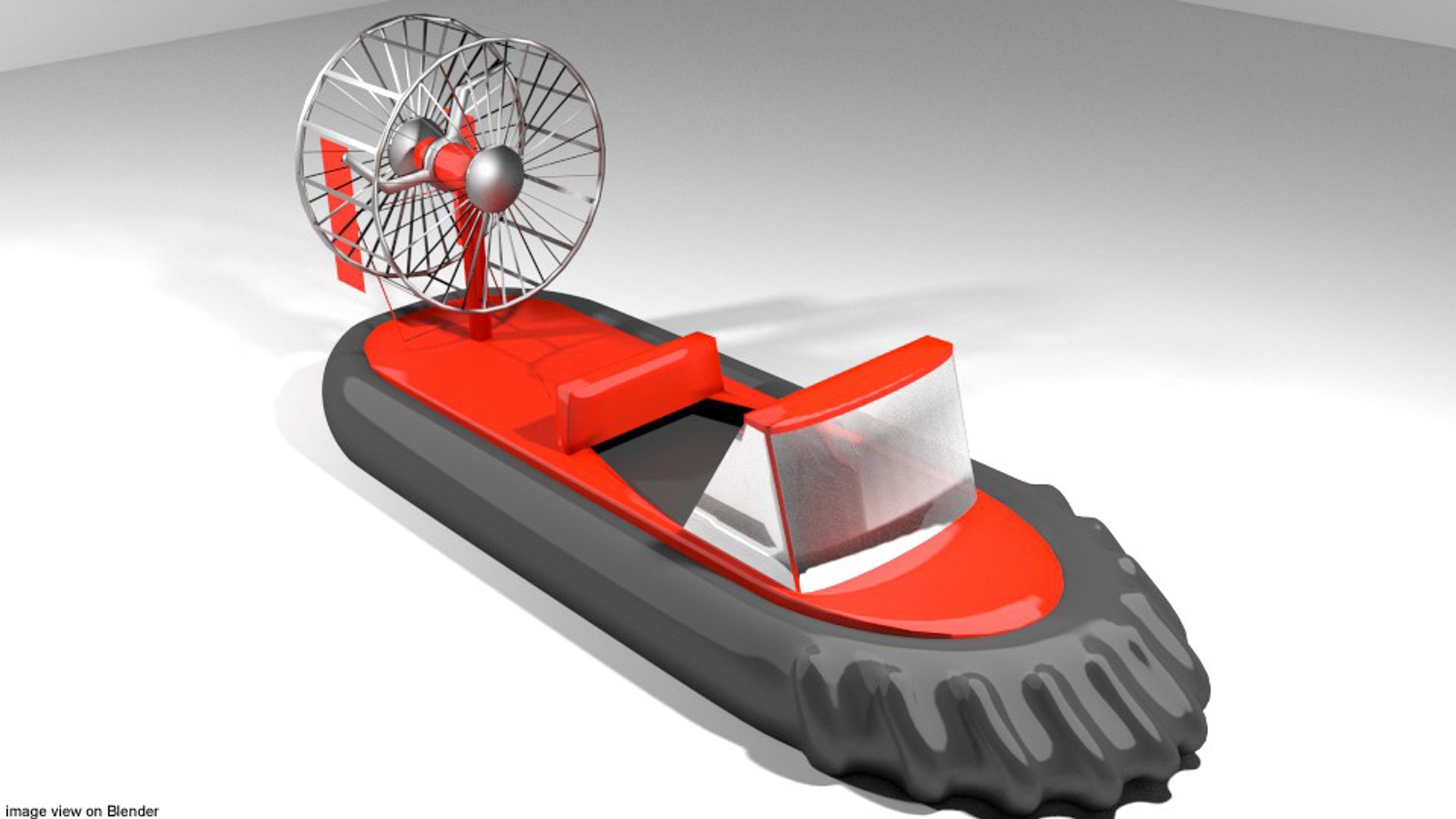 Craft Hovercraft Racing 3D Model - TurboSquid 1161602