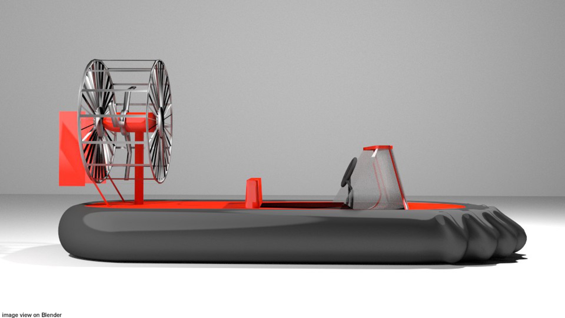 Craft Hovercraft Racing 3D Model - TurboSquid 1161602