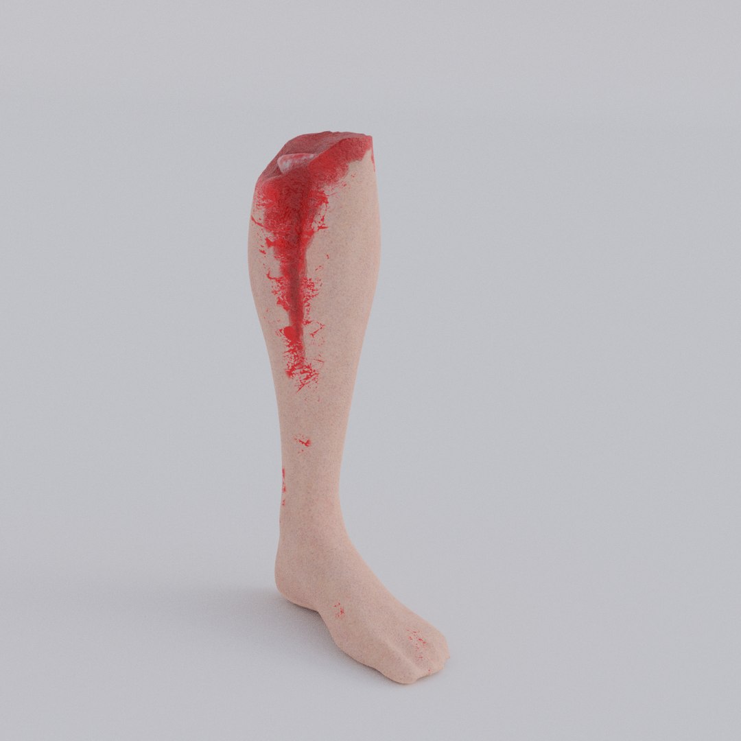 Accident Leg Model - TurboSquid 2281372