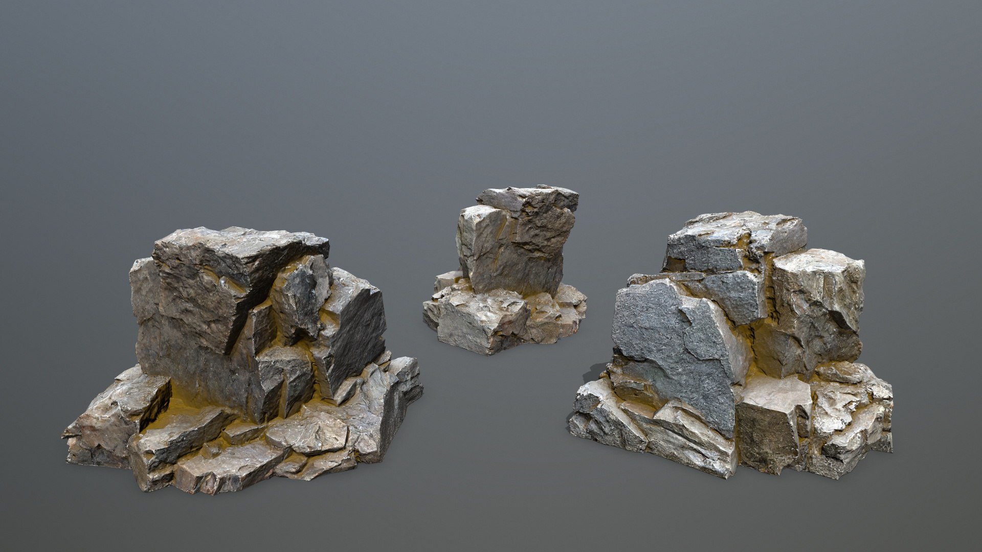 3D Model River Stone - TurboSquid 2425730