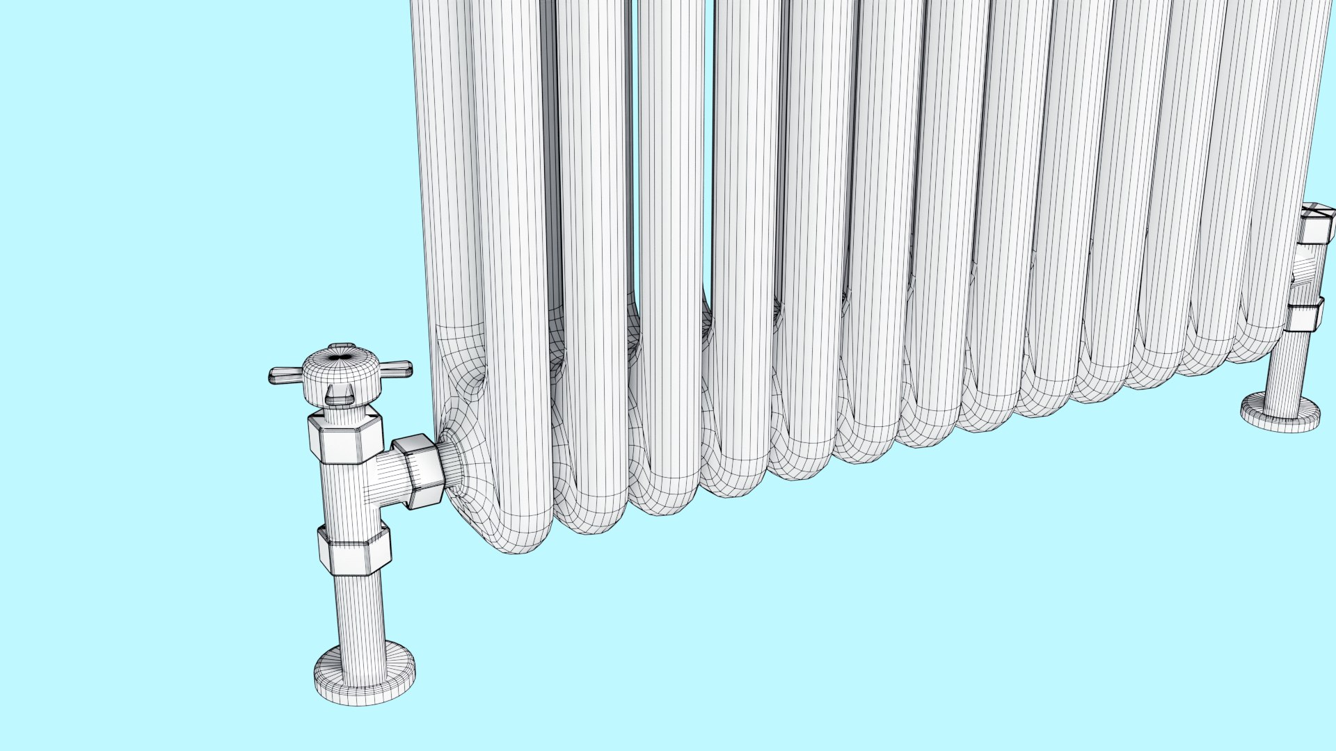 3D Low-Poly Radiator Heater Model - TurboSquid 2287396