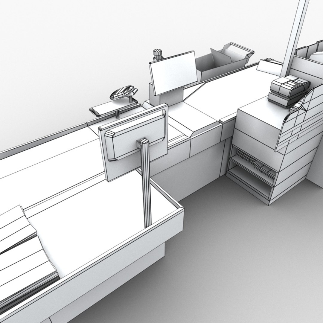 3d Grocery - Model