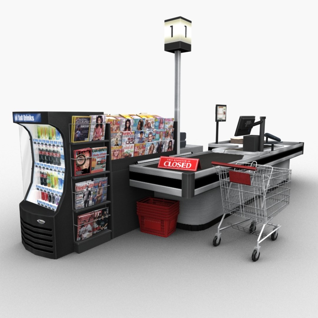 3d Grocery - Model