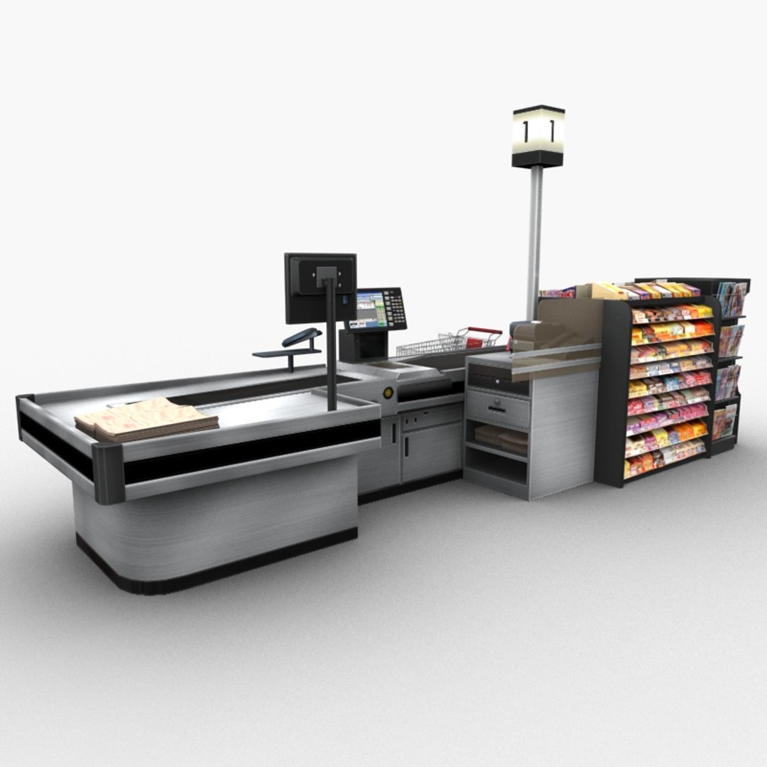 3d Grocery - Model