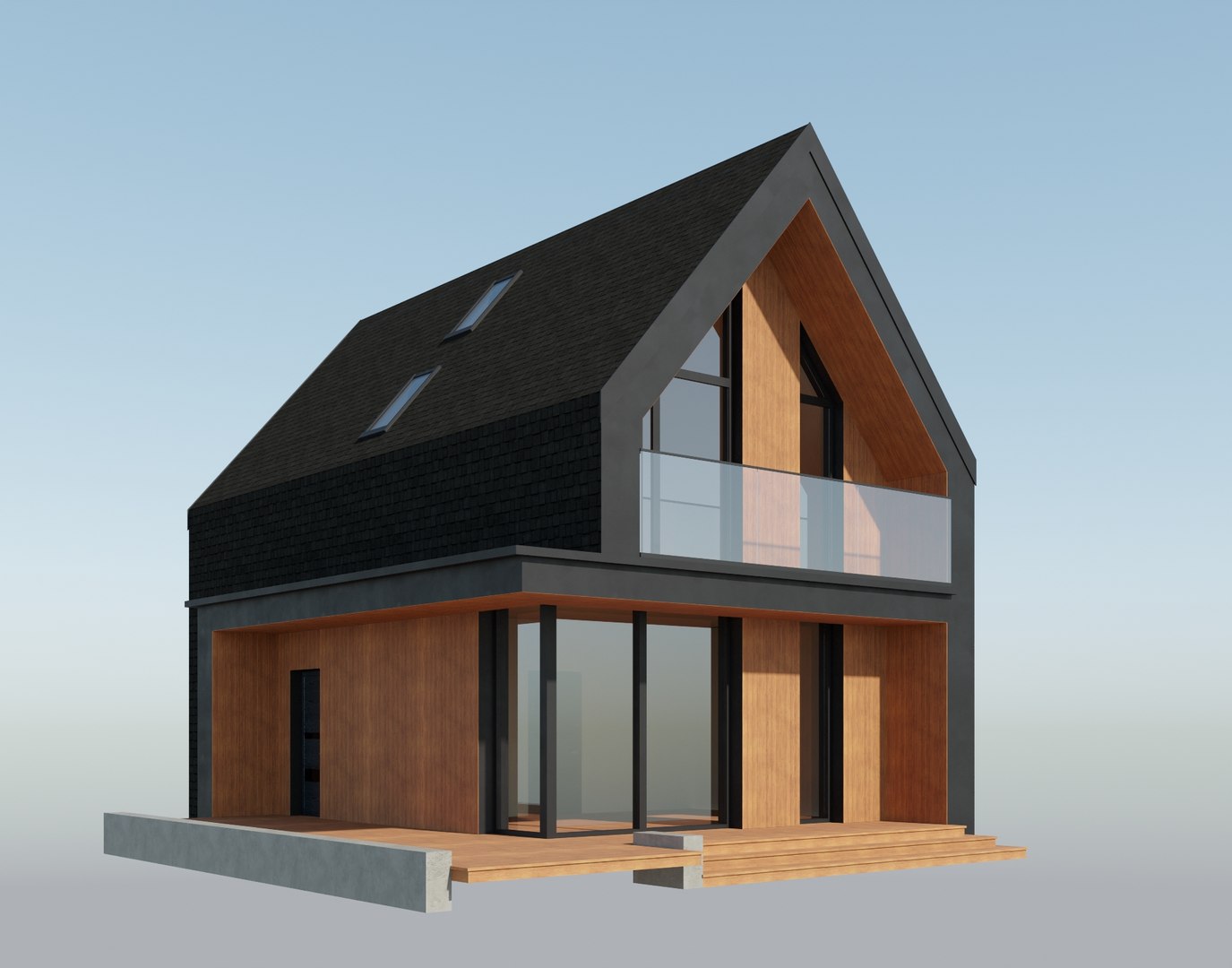 3D barnhouse model - TurboSquid 1822297