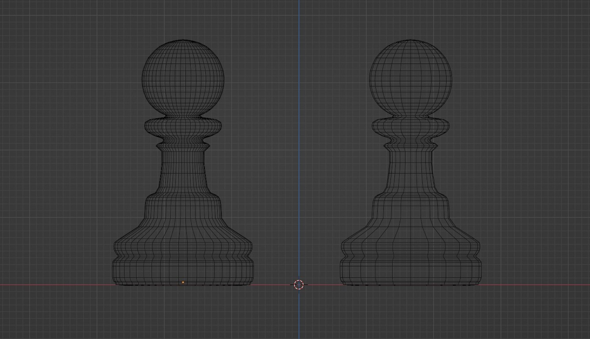 3D Pawn Wooden Chess Pieces - Low Poly - TurboSquid 2217048