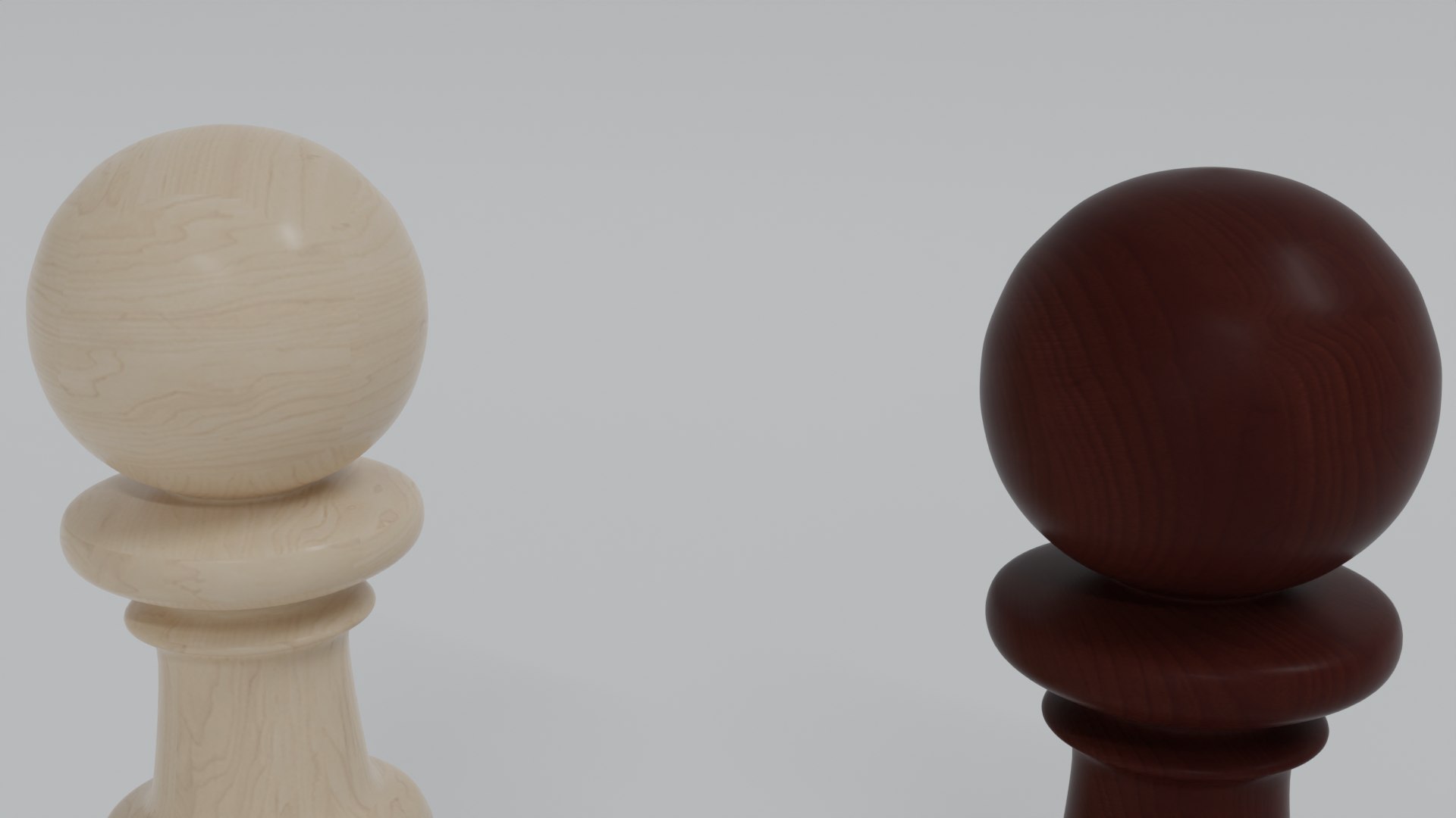 3D Pawn Wooden Chess Pieces - Low Poly - TurboSquid 2217048