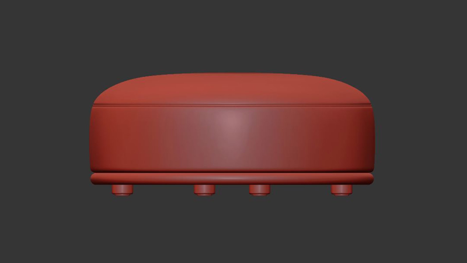 Cask ottoman by Expormim model - TurboSquid 1882116