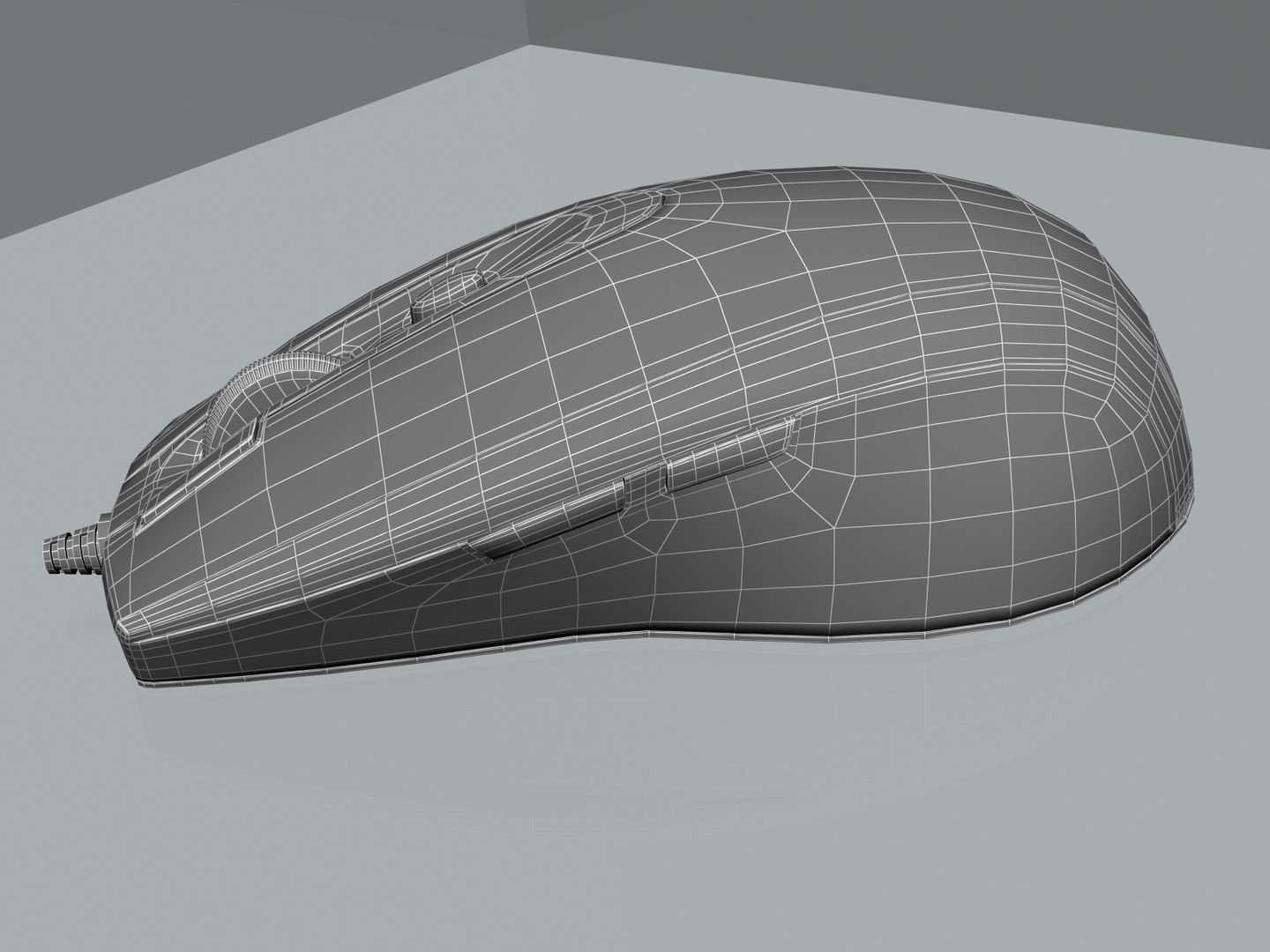 Laser Mouse A4tech X7f5 3d Model