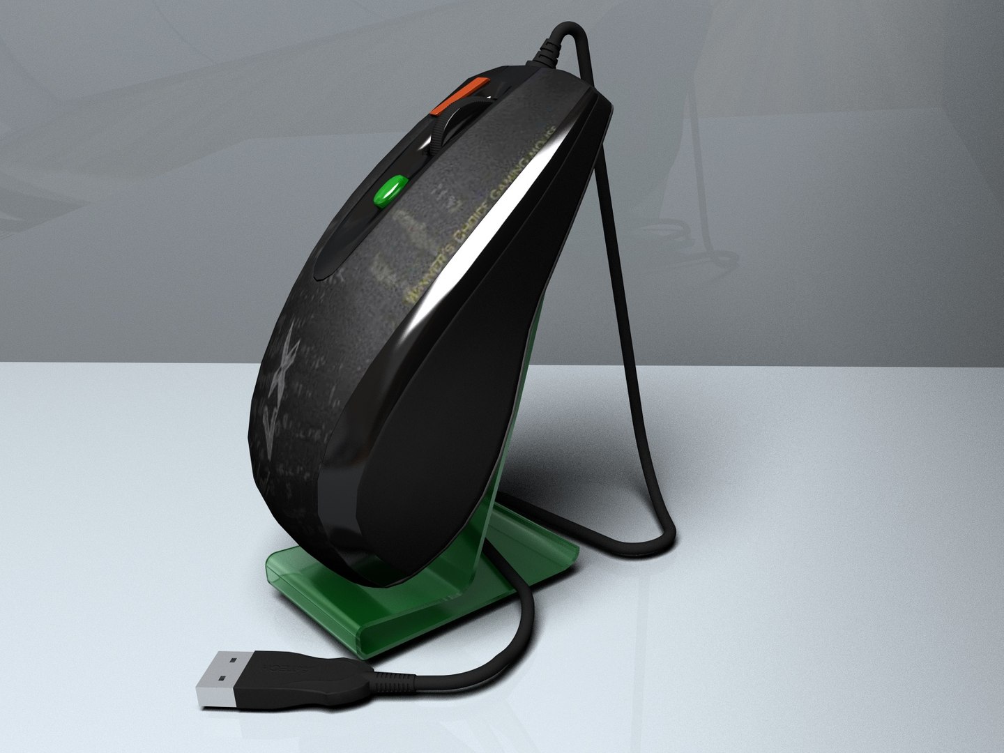 Laser Mouse A4tech X7f5 3d Model