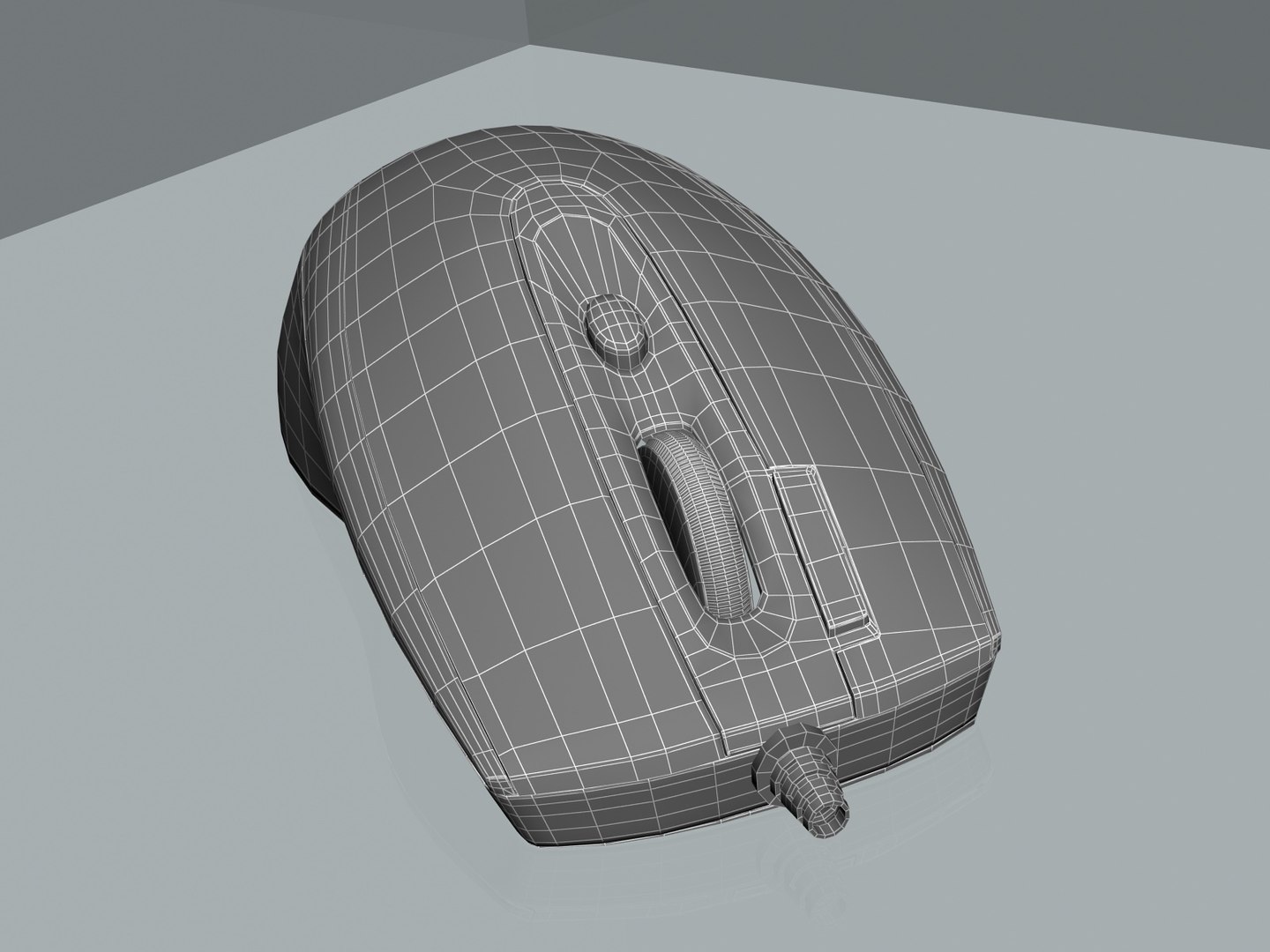 Laser Mouse A4tech X7f5 3d Model