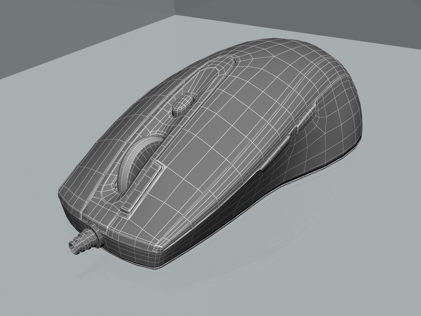 Laser Mouse A4tech X7f5 3d Model