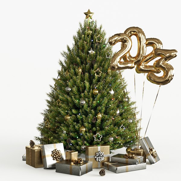 modelo 3d Christmas tree - TurboSquid 1987055
