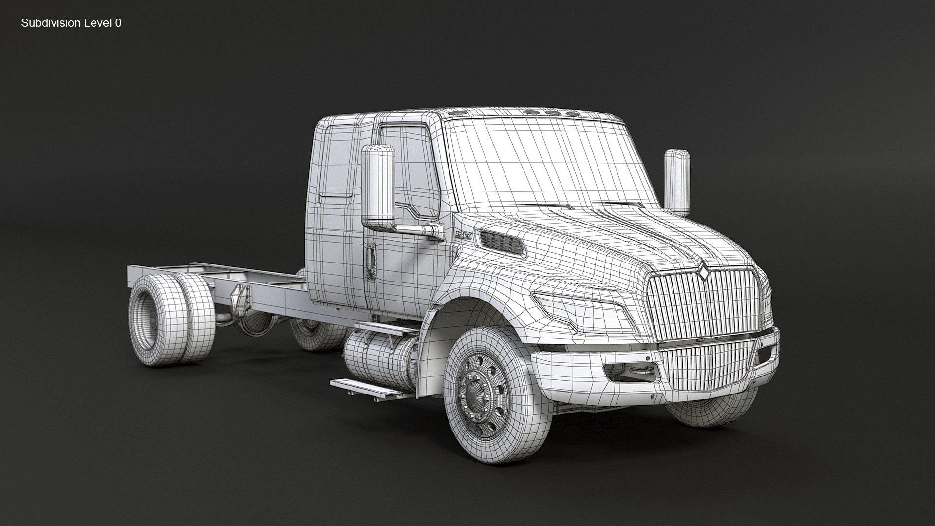 3D International MV Extended Cab - TurboSquid 2062732