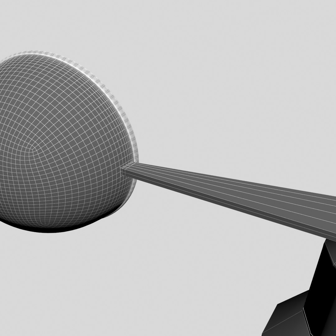 Wind Speed Sensor Anemometer 3D Model - TurboSquid 1239367