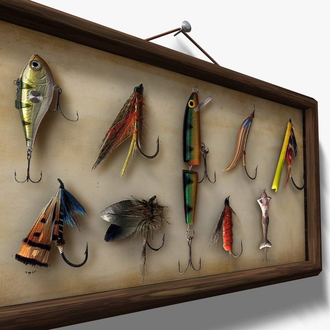 3d model fishing tackle