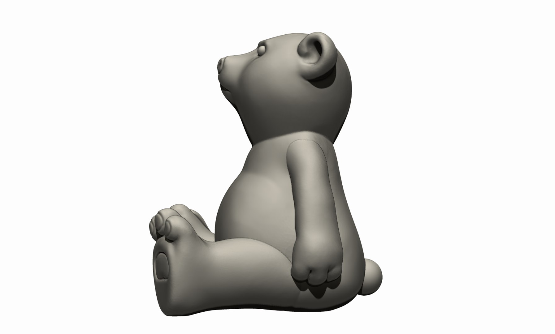 3D Teddy Bear Model - TurboSquid 1375379