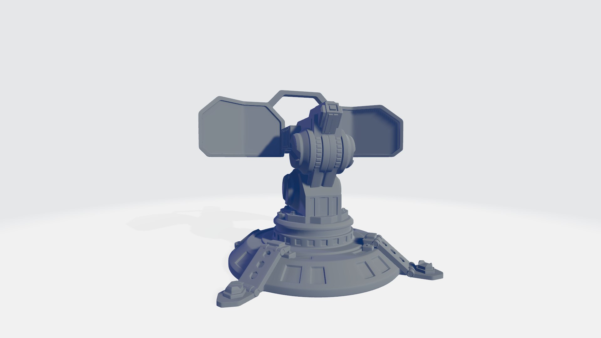 3D robot turret - TurboSquid 1671376