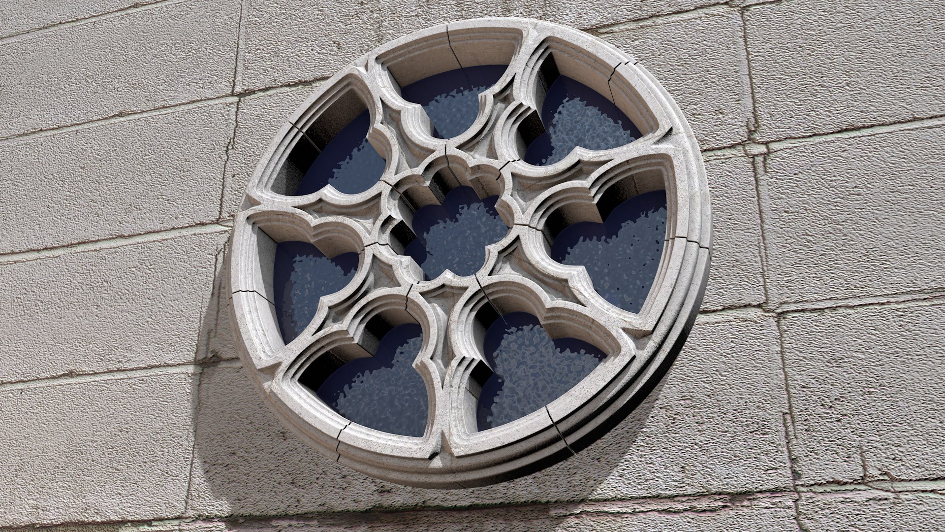 3D Gothic Window Model - TurboSquid 1971710