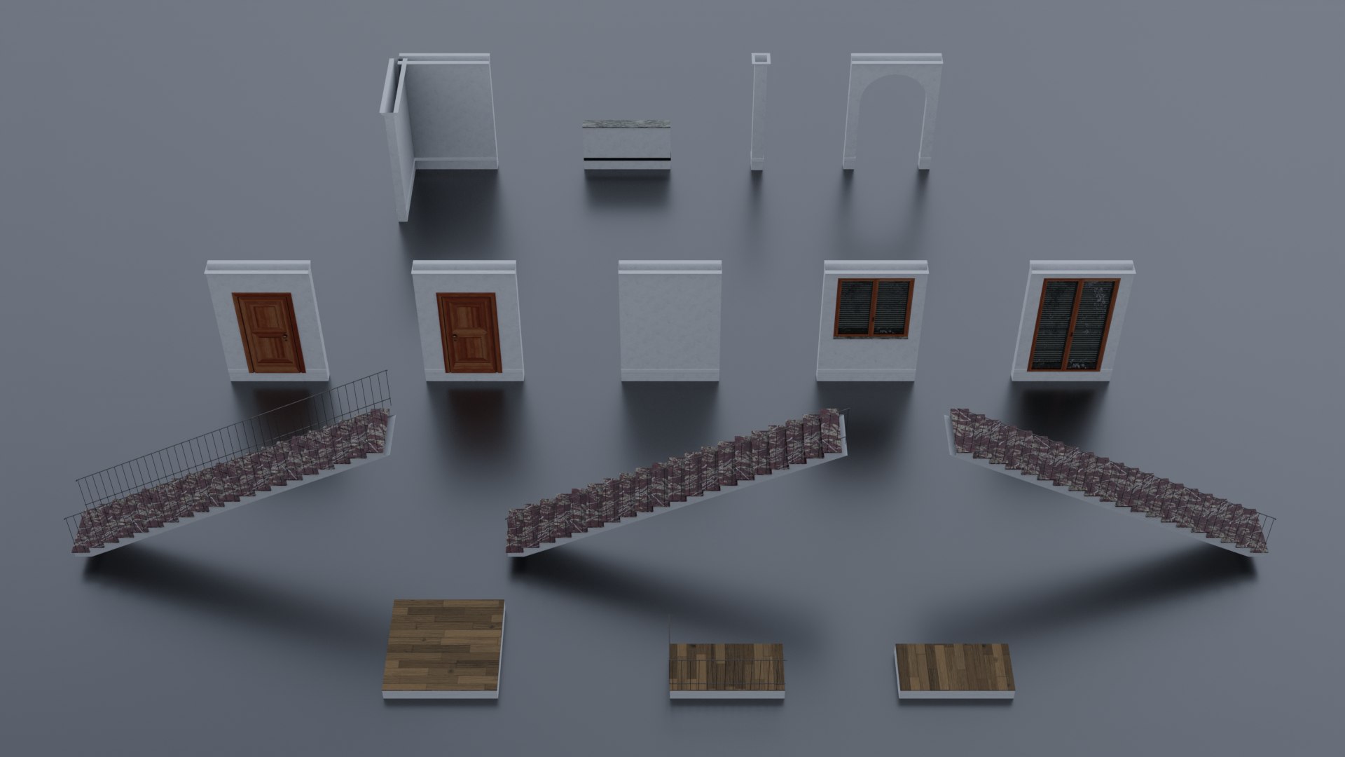 Easy House Generator - Unreal Engine UE4 3D model - TurboSquid 1841665