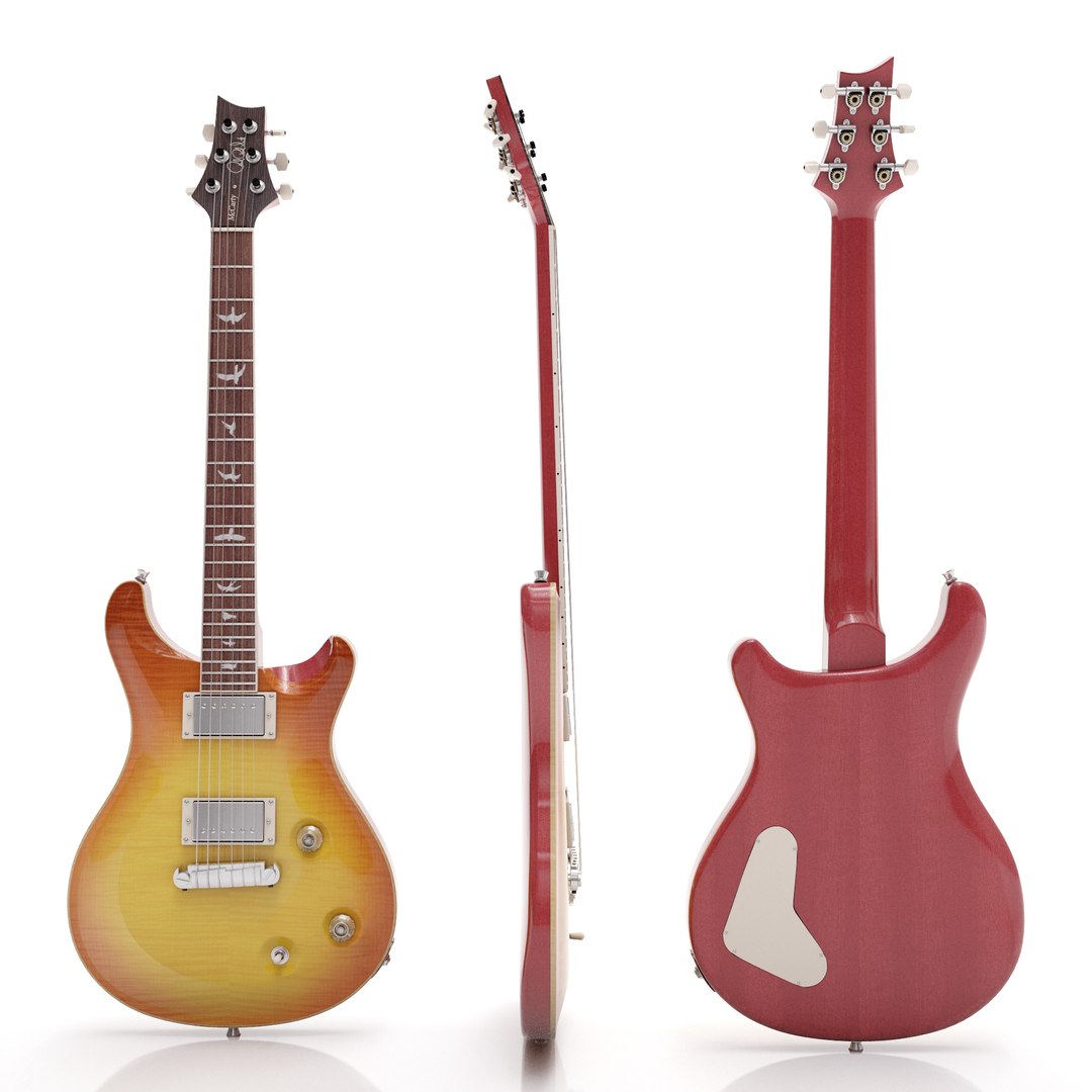 Paul Reed Smith PRS McCarty model - TurboSquid 2168112