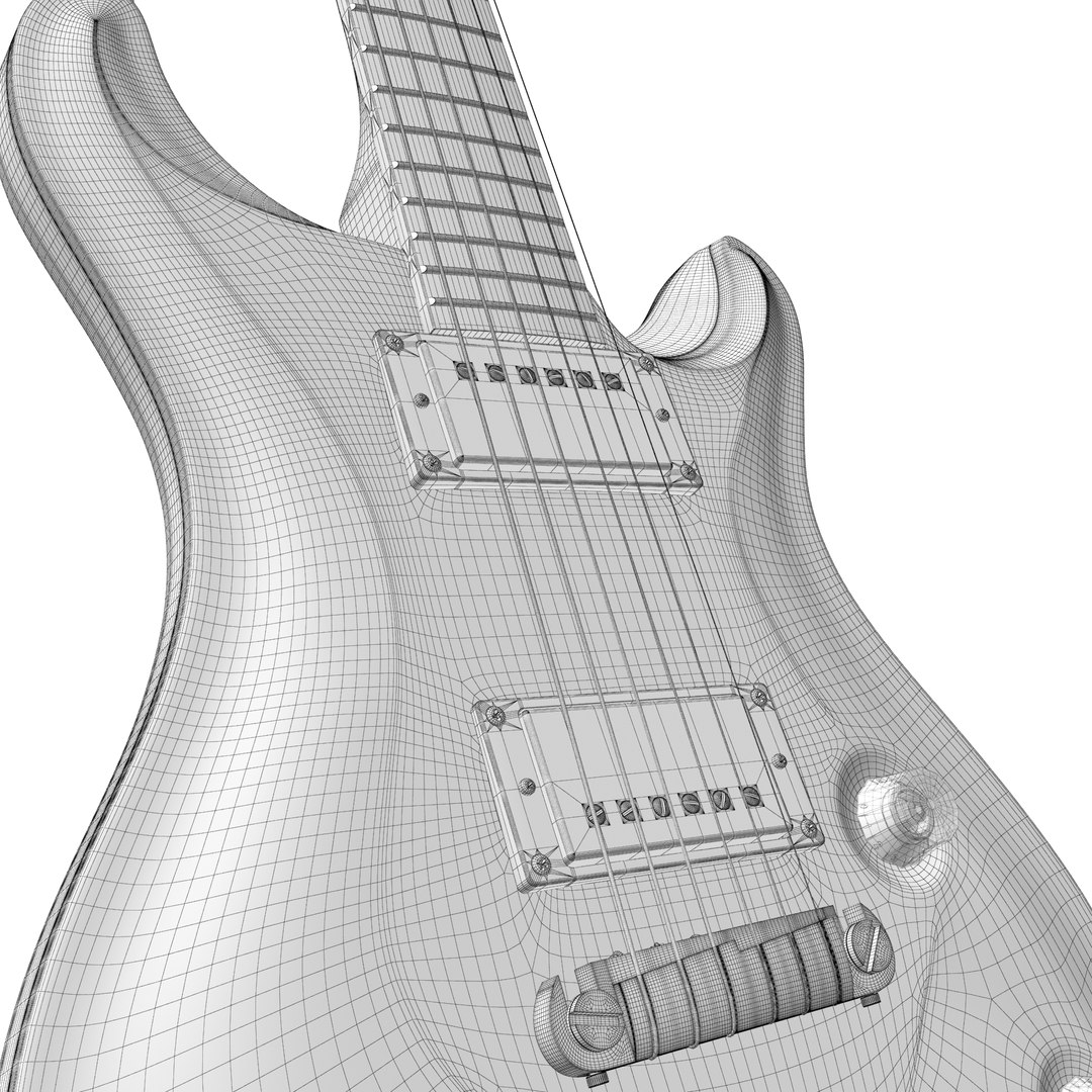 Paul Reed Smith PRS McCarty model - TurboSquid 2168112