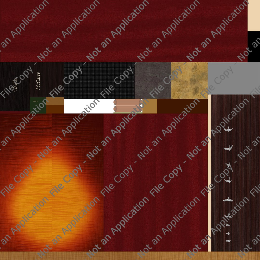 Paul Reed Smith PRS McCarty model - TurboSquid 2168112