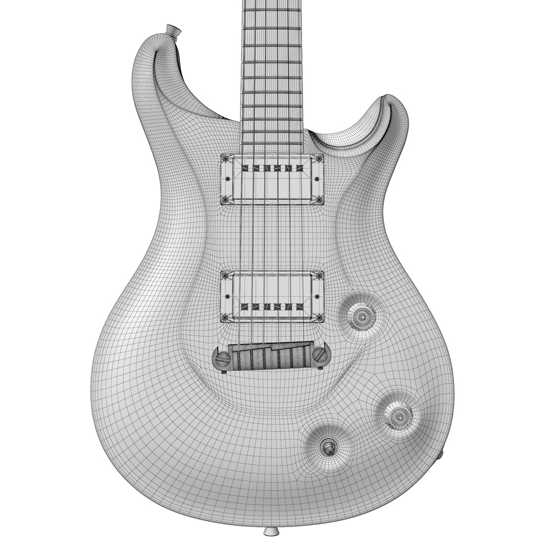 Paul Reed Smith PRS McCarty model - TurboSquid 2168112