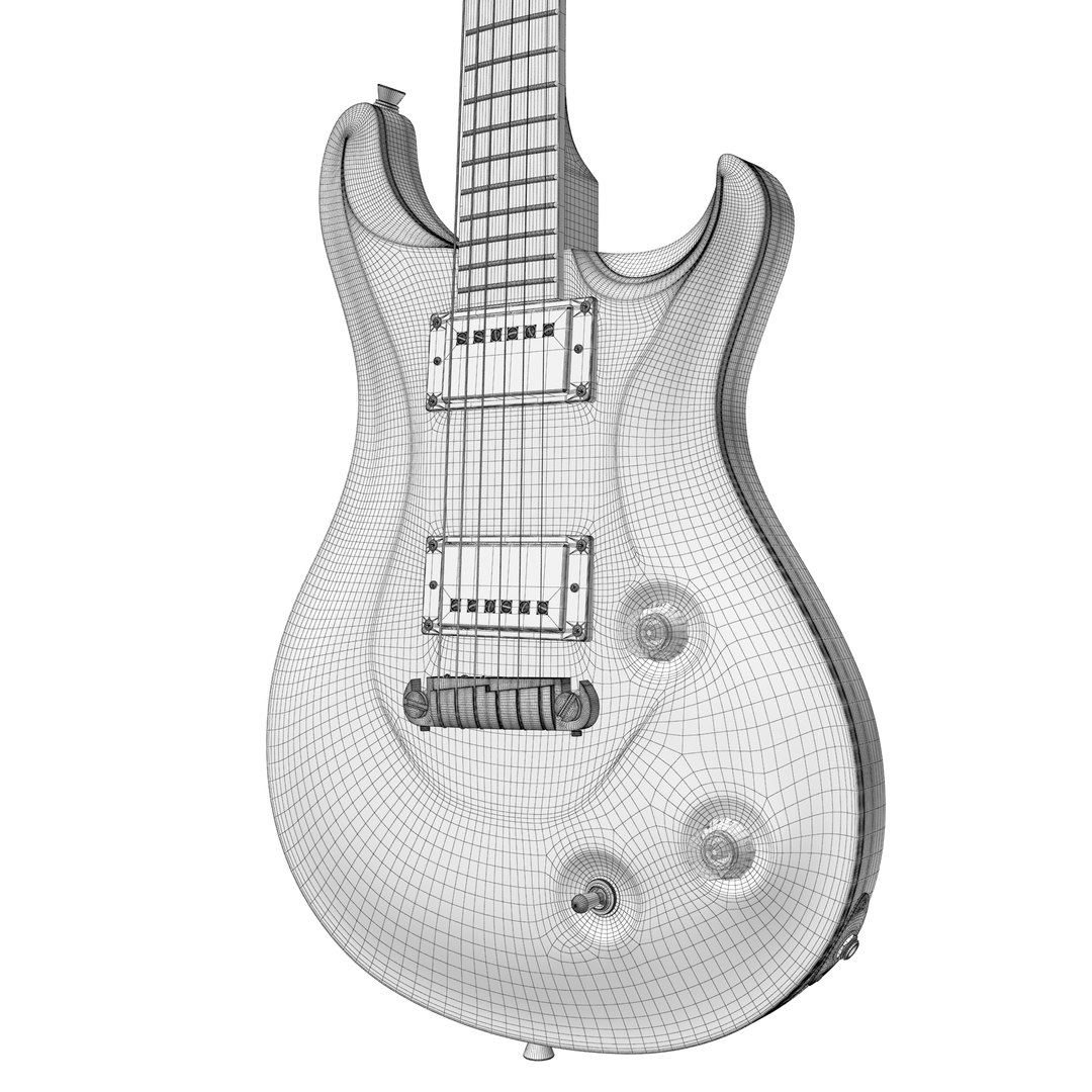 Paul Reed Smith PRS McCarty model - TurboSquid 2168112