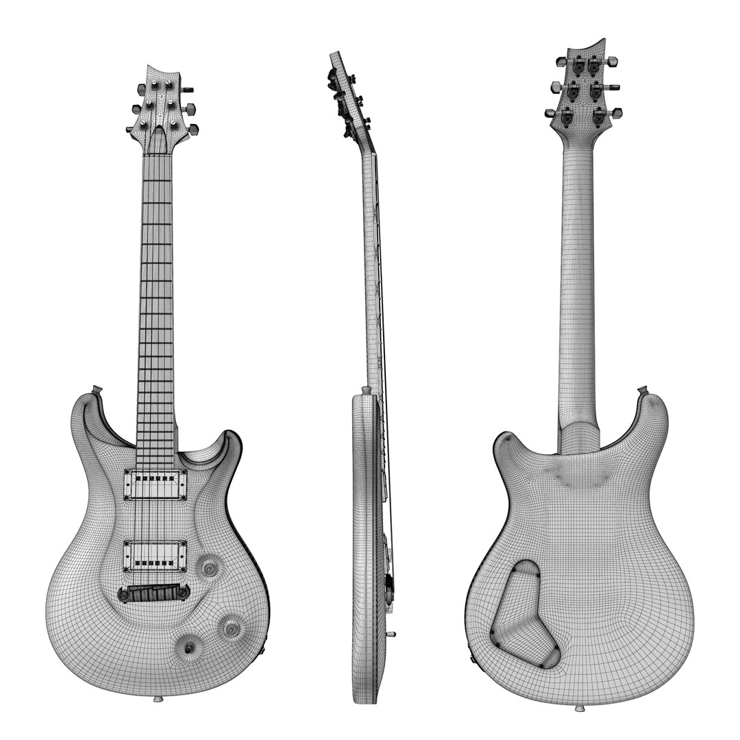 Paul Reed Smith PRS McCarty model - TurboSquid 2168112