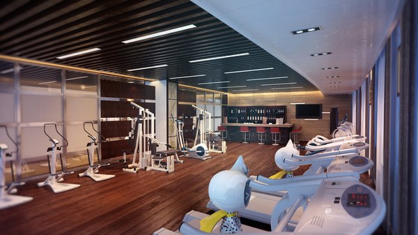 Gym Modelo 3D - TurboSquid 1947144