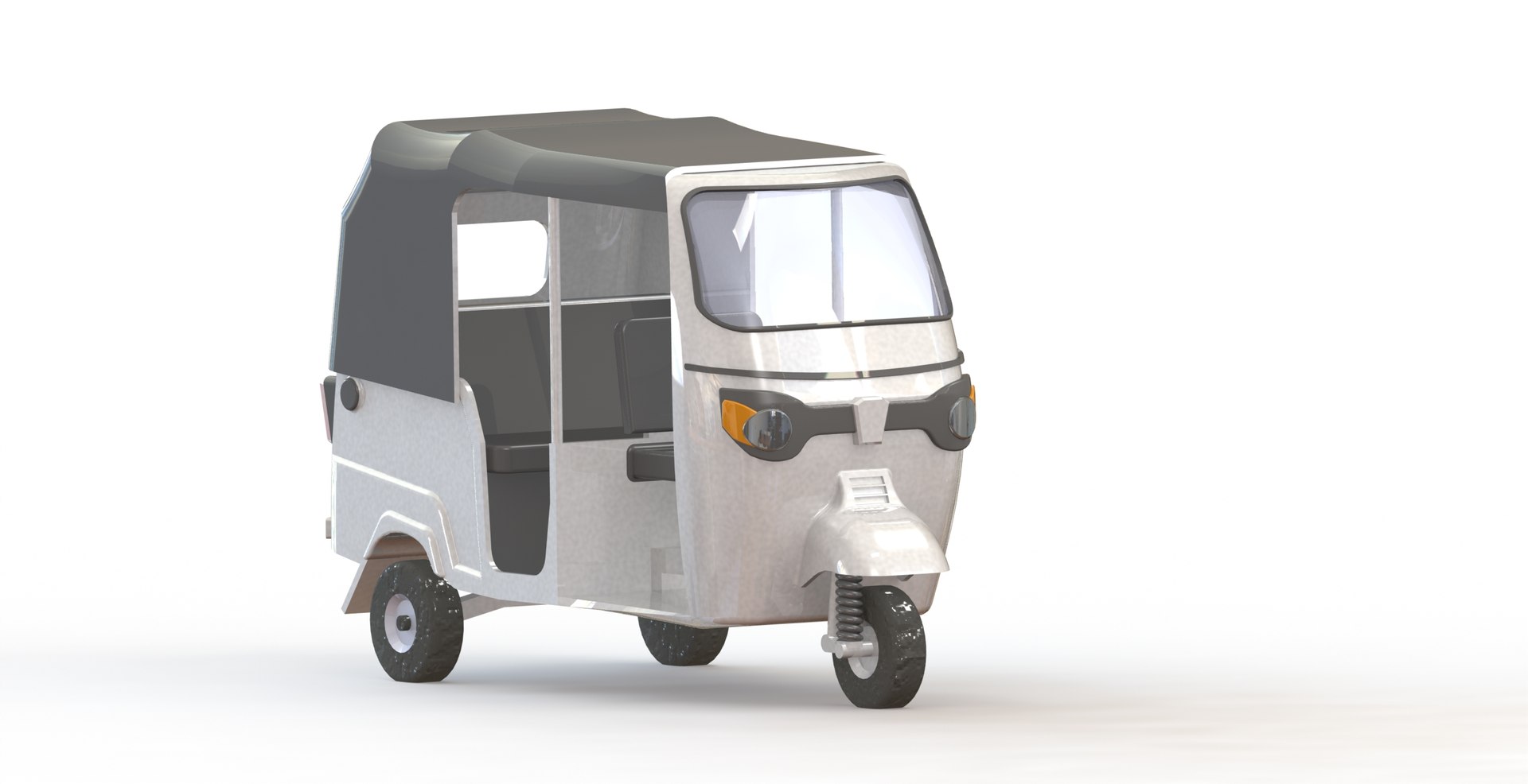 modelo 3d Rickshaw Piaggio - TurboSquid 2236808