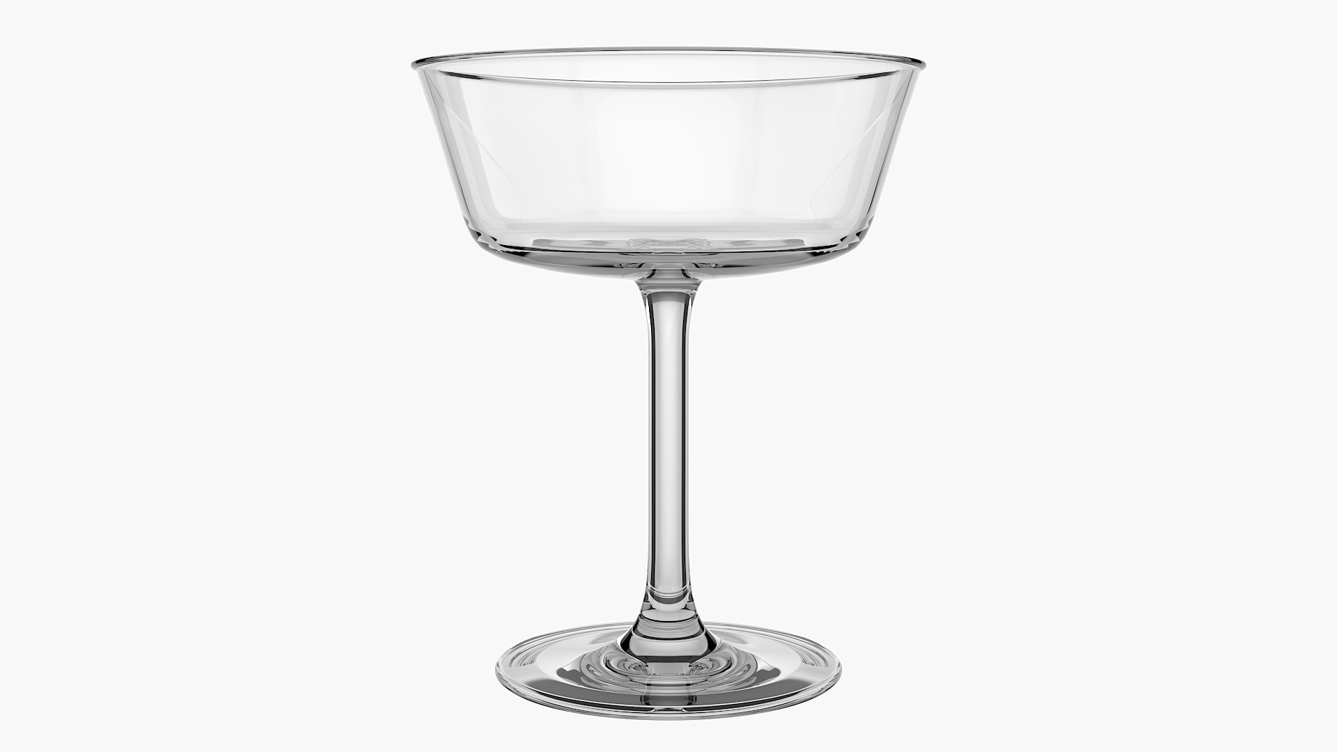 3D Fizzio Champagne Glass Model - TurboSquid 1825205