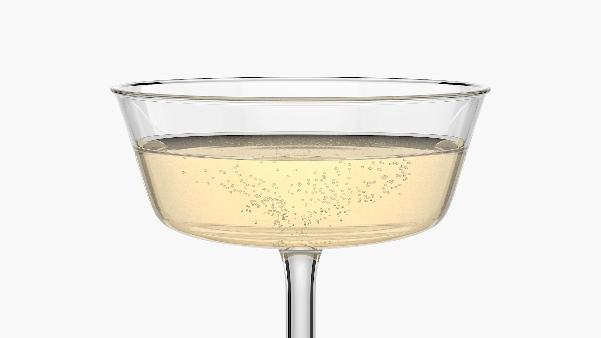 3D Fizzio Champagne Glass Model - TurboSquid 1825205