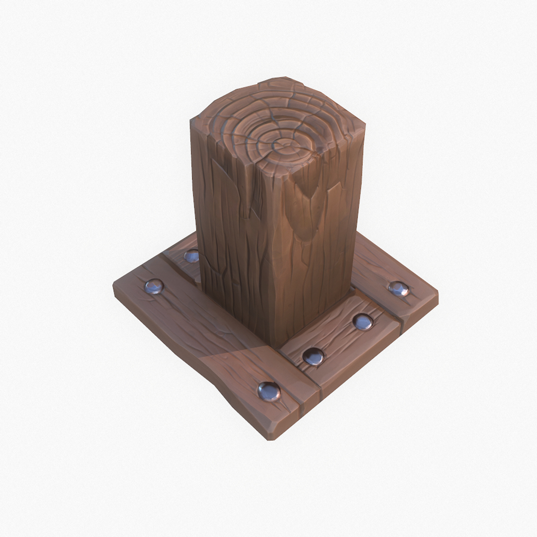 3d wooden element