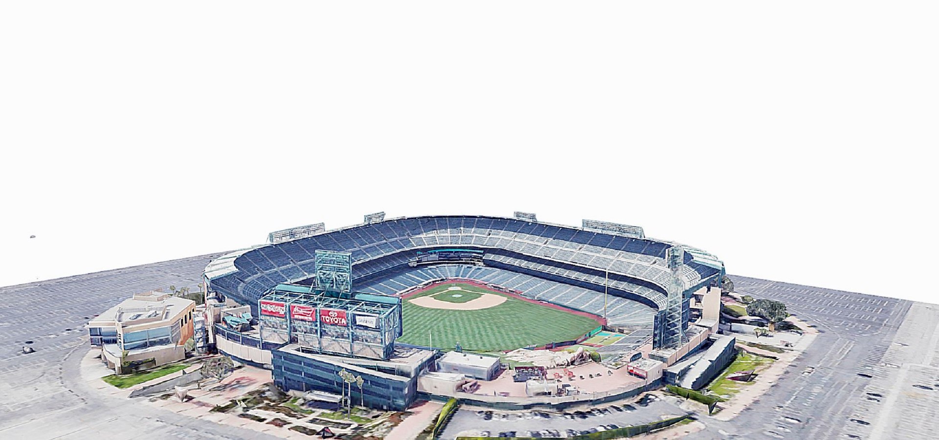 3D Angel Stadium Model - TurboSquid 1816966