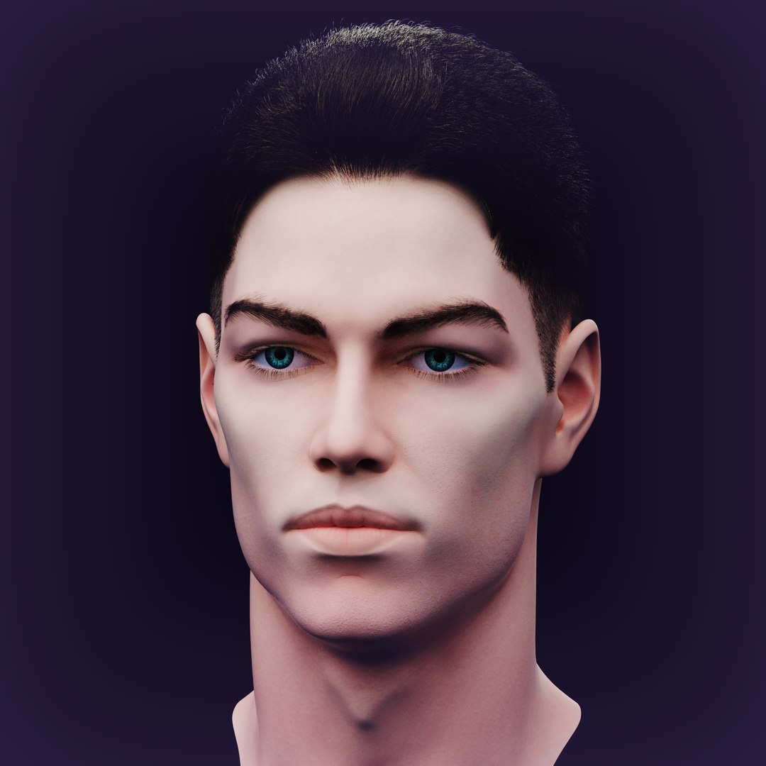 3D Model Transhumanist Realistic Head - TurboSquid 2216345