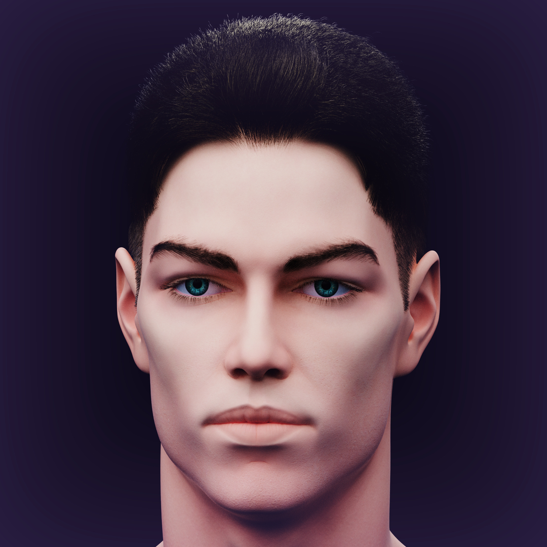 3D Model Transhumanist Realistic Head - TurboSquid 2216345