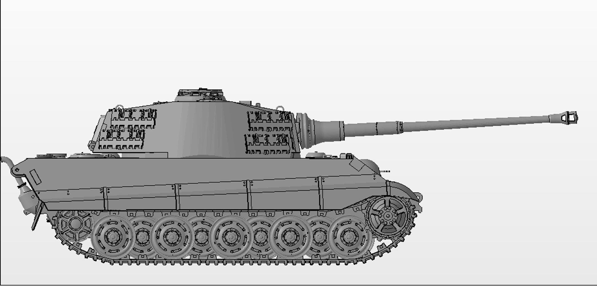 3D tank printing - TurboSquid 1283656