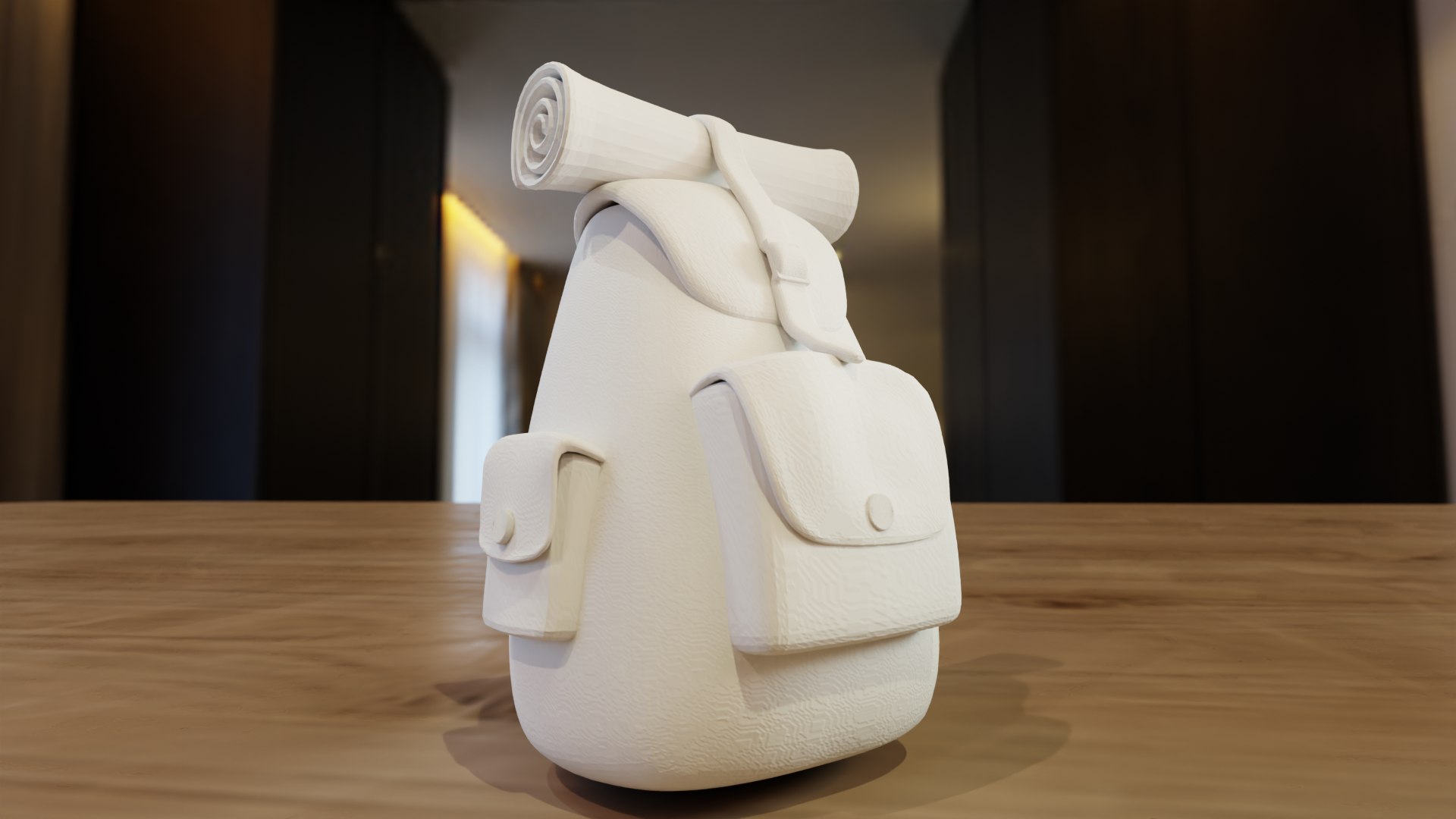 Adventure Backpack 3D Printable STL File Single Piece 100mm Tall 3D ...