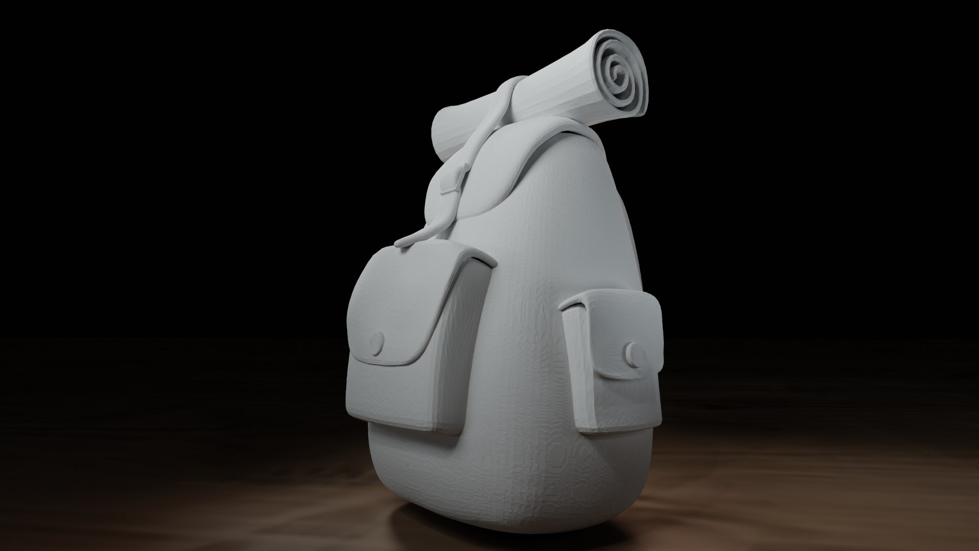 Adventure Backpack 3D Printable STL File Single Piece 100mm Tall 3D ...