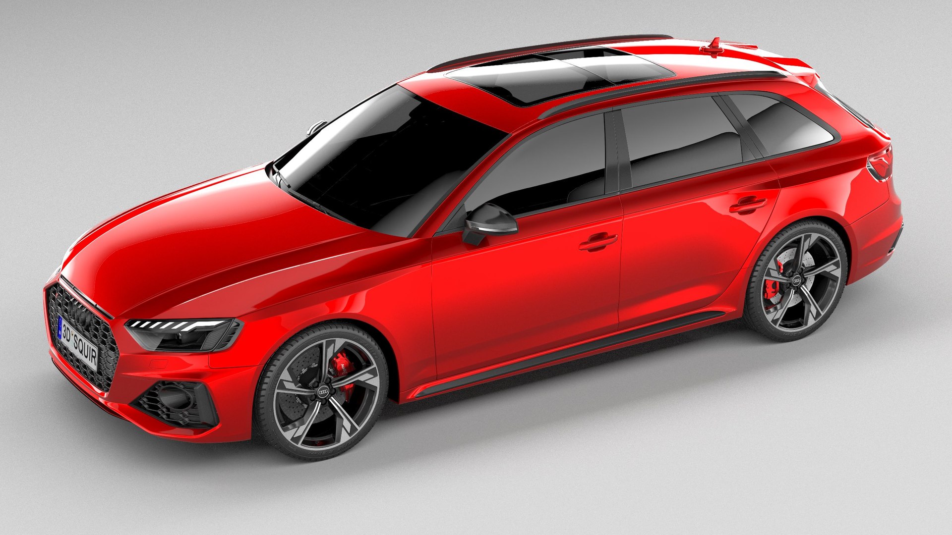Audi Rs4 Avant 3D - TurboSquid 1478736