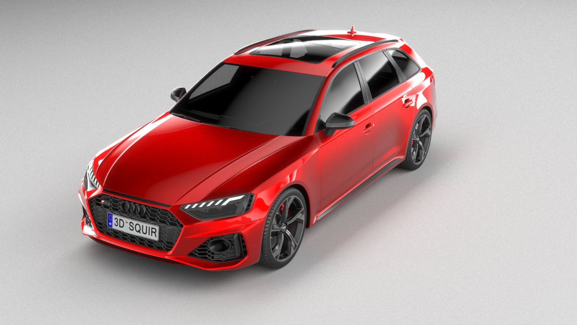 Audi Rs4 Avant 3D - TurboSquid 1478736