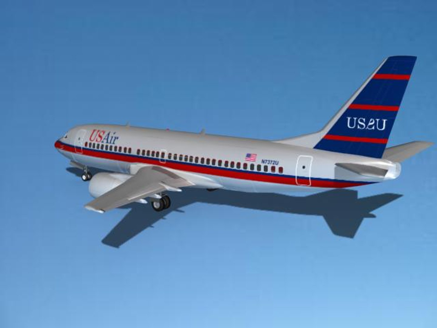 3d boeing 737 737-300