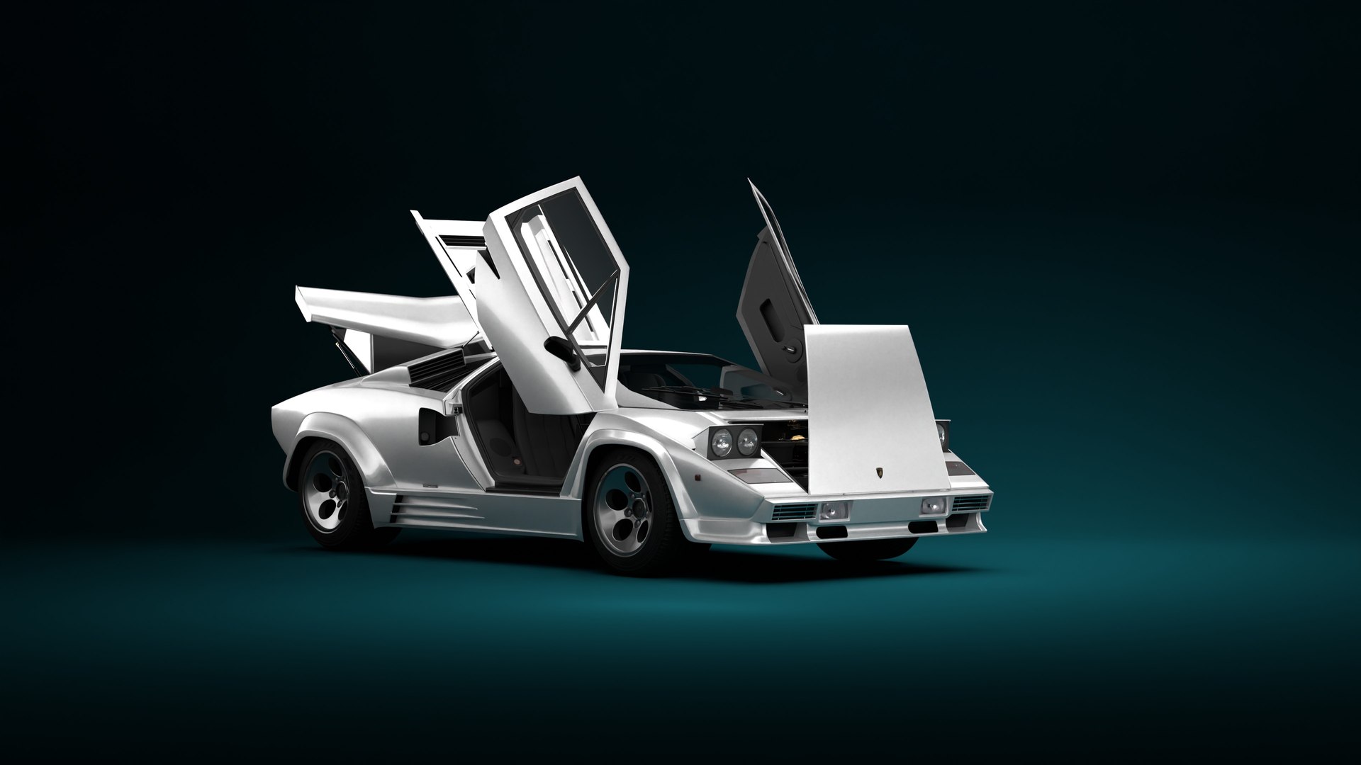Lamborghini Countach 88 3D model 3D model - TurboSquid 2071465