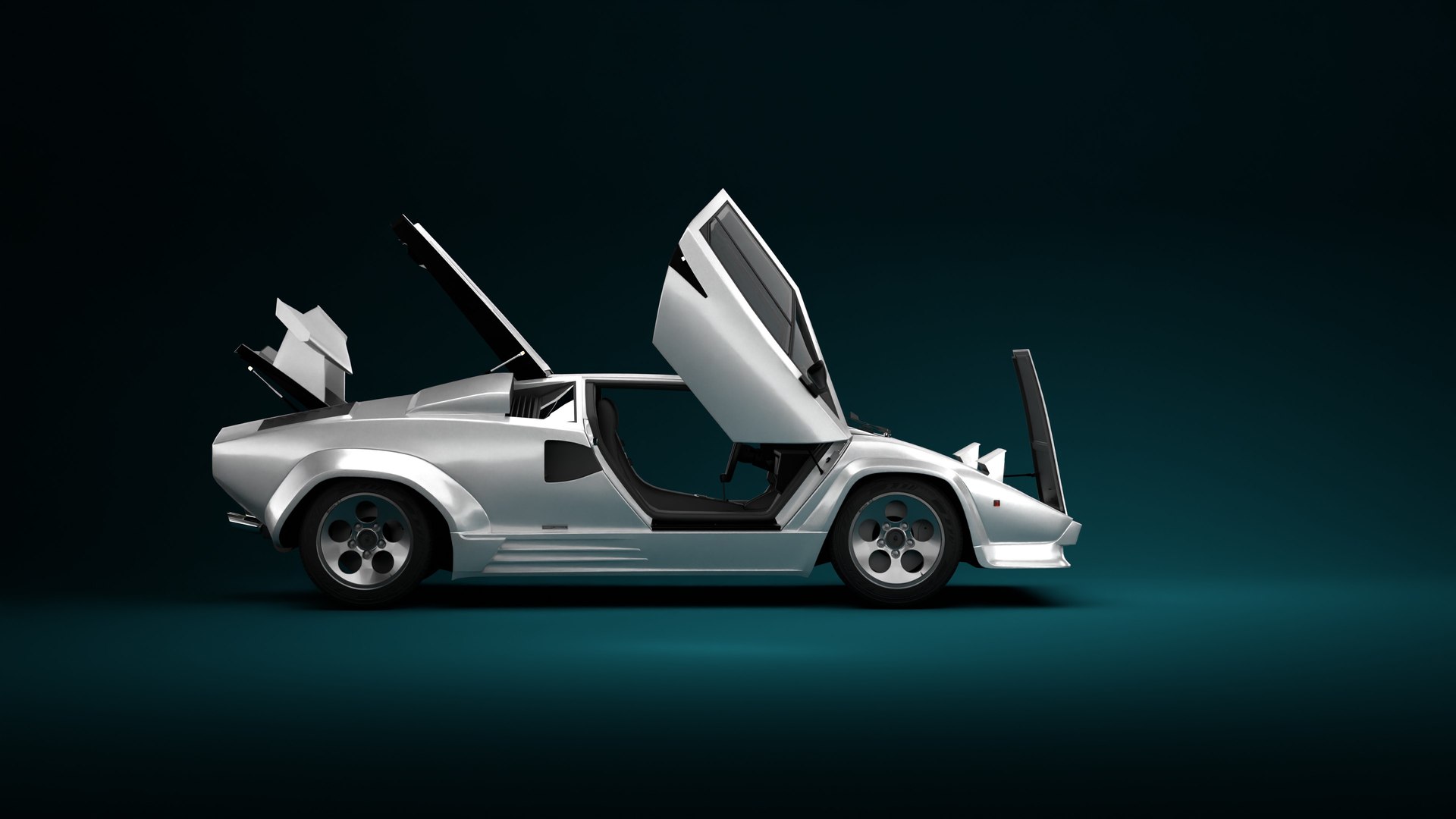 Lamborghini Countach 88 3D model 3D model - TurboSquid 2071465