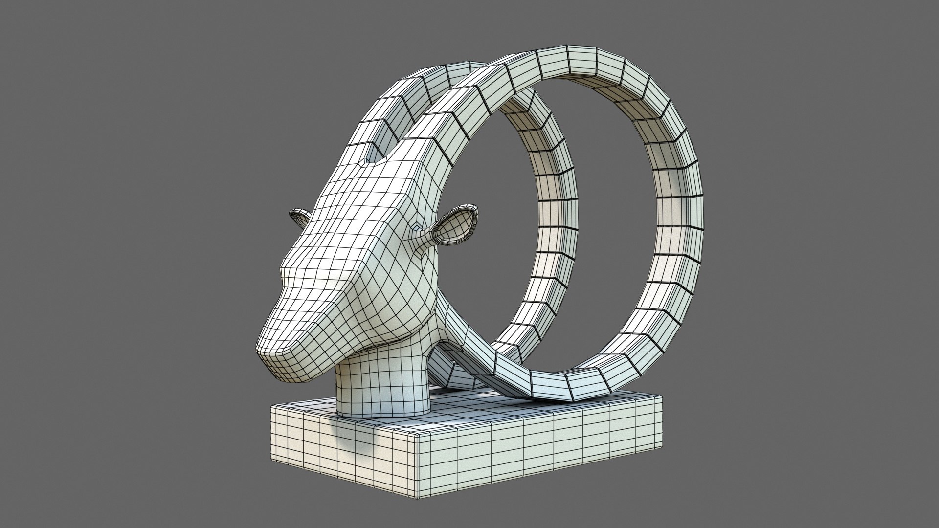 Ram Decorative Statue 8K PBR Textures 3D Model - TurboSquid 2216010